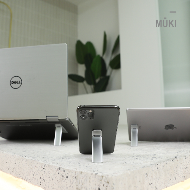 MUKI: Invisible Flick Stand For Laptop, Phone, Tab by Muki BounceMan ...