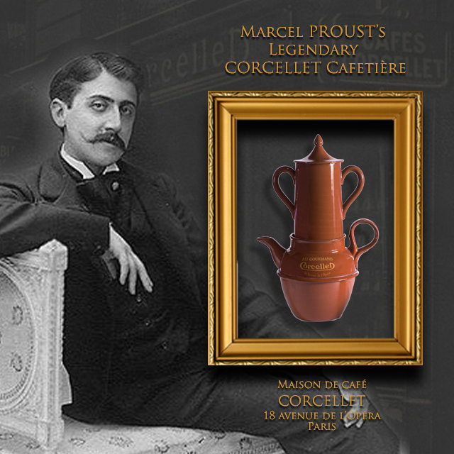 Marcel Proust's legendary Coffee and Cafetière by Pascale Oger - Indiegogo