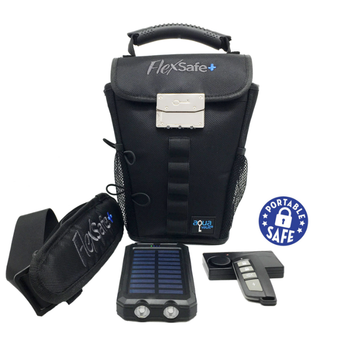 FlexSafe Plus : The Ultimate Portable Travel Safe by Aqua Vault - Indiegogo
