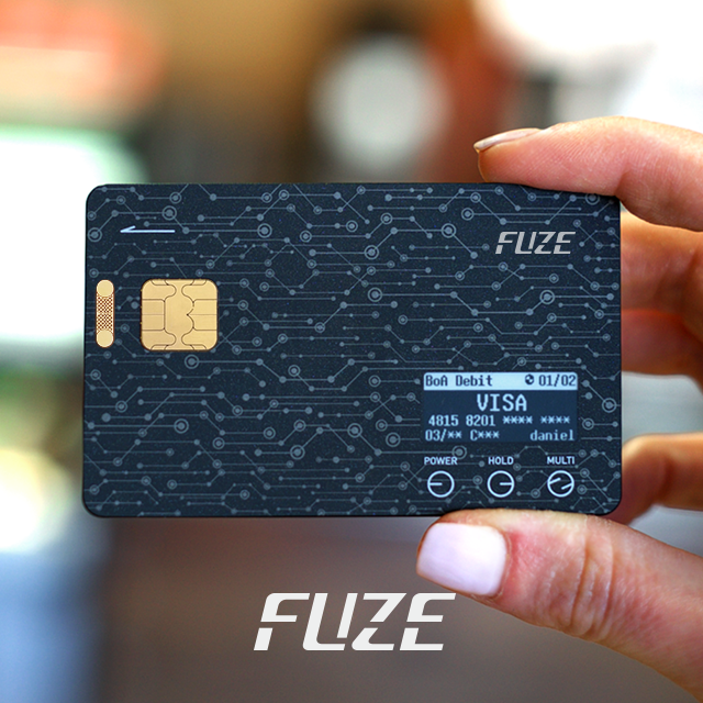 Fuze Card: Your Whole Wallet in One Card by Fuze Card - Indiegogo