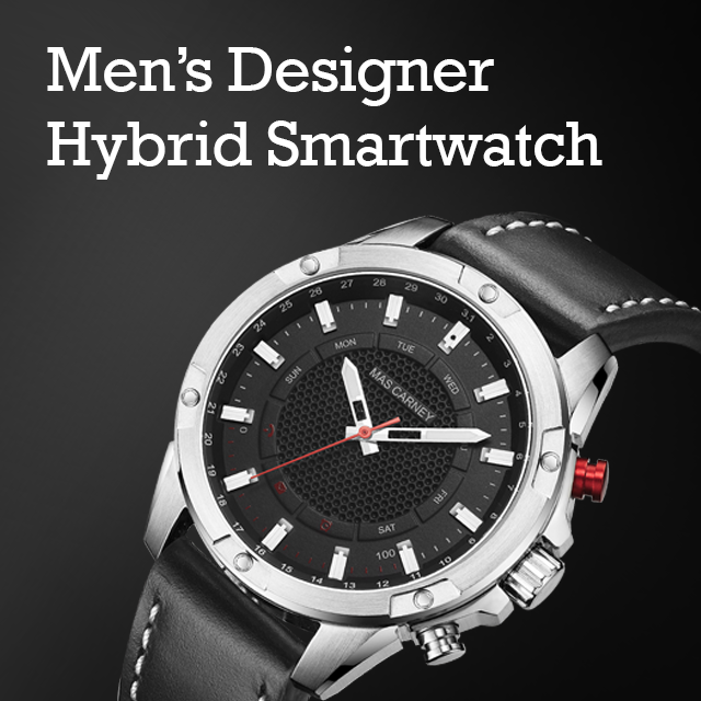 Mas Carney - Men’s Designer Hybrid Smartwatch by Mas Carney - Indiegogo