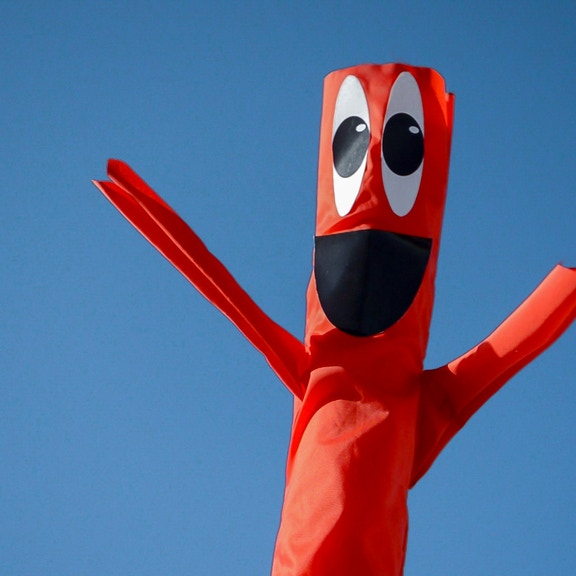 Tubey - The desktop inflatable tube man. by Steven Junio - Indiegogo
