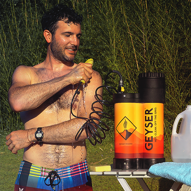Geyser System - World's Best Hot Portable Shower by Geyser Technologies ...