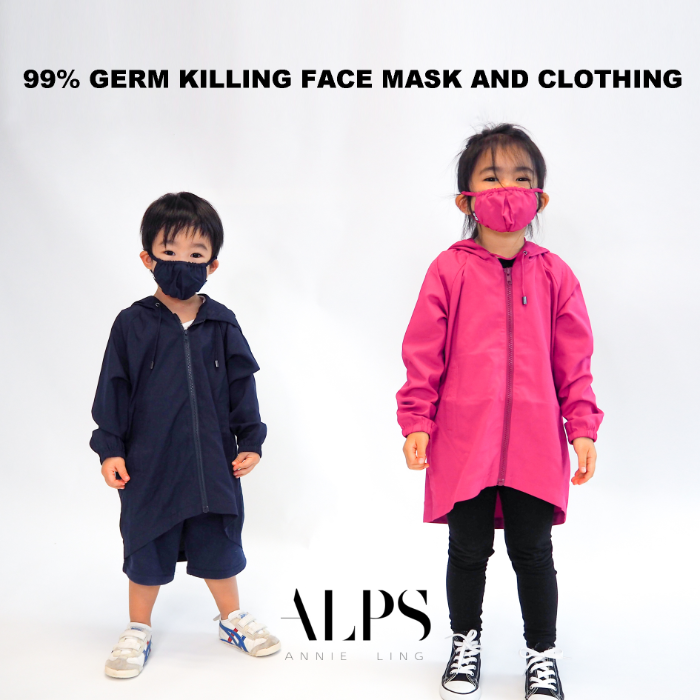 Permanent Germ Killing Face Mask and Kids Clothing by annie ling ...