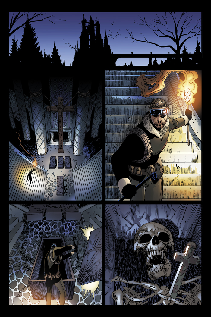 GRAVEYARD SHIFT Graphic Novel by Jon Malin - Indiegogo