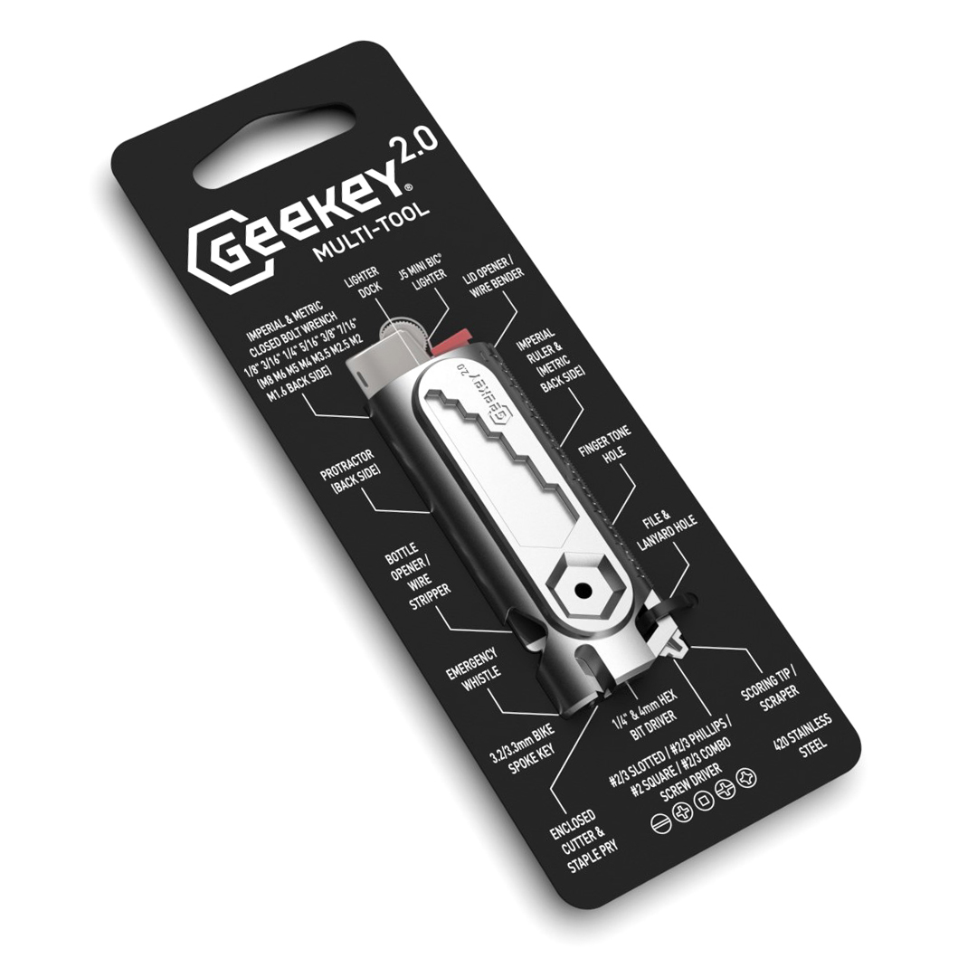Geekey 2.0 - A Next-Gen EDC Multi-tool by Brad Sliger + Carve Design ...