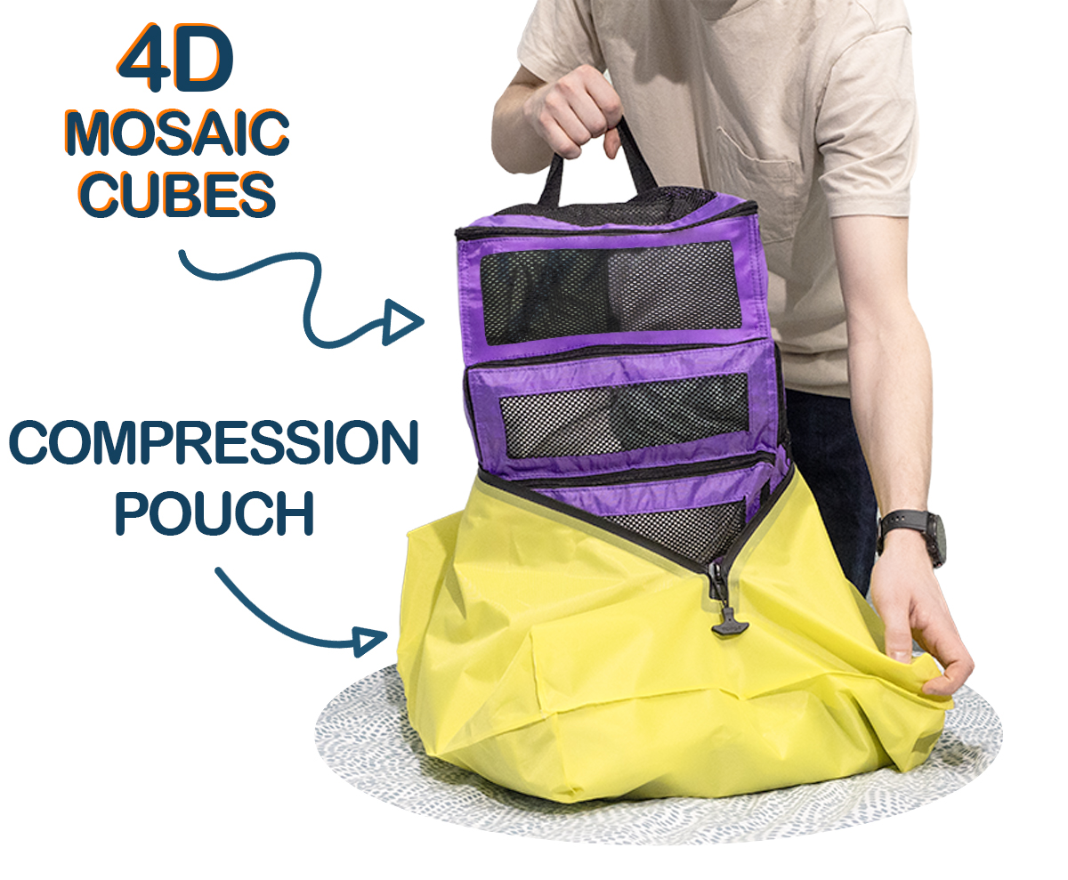 4D Pack Plus: triple your luggage capacity! by 4D Gearland - Indiegogo