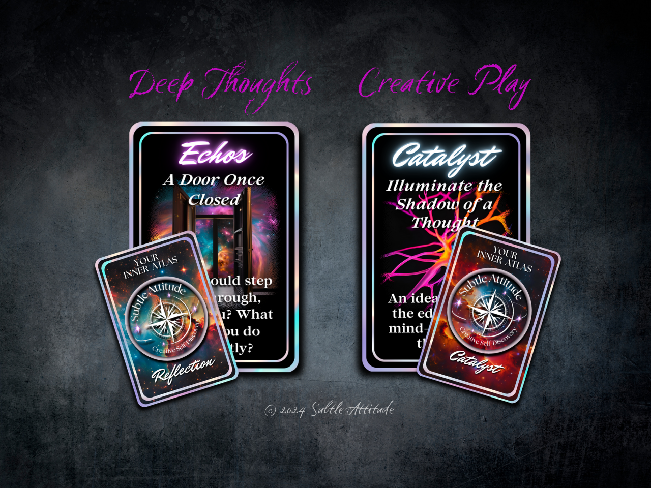 Your Inner Atlas A Deck Of Creative Self-Discovery by Subtle Attitude ...