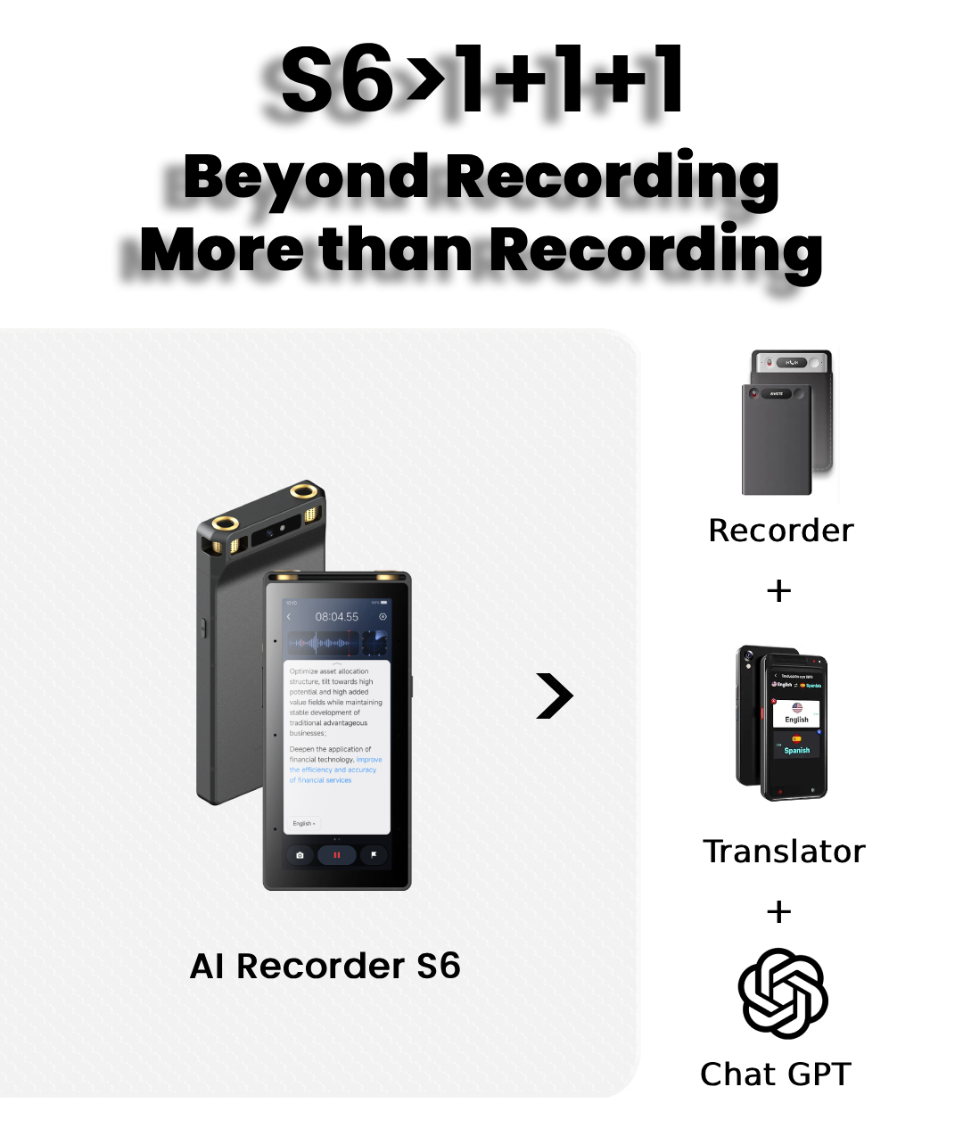 AI Recorder S6: The World's Most Versatile Recorder by AI Recorder S6 ...