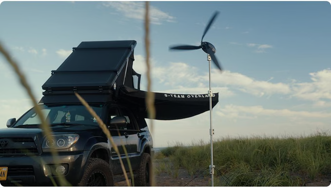 Shine 2.0 Fast Charge Your Devices with Wind Power by Shine Turbine ...