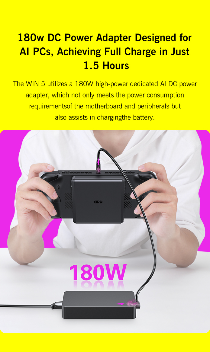 GPD WIN 5: The Ultimate External Battery Handheld by GPD HK - Indiegogo