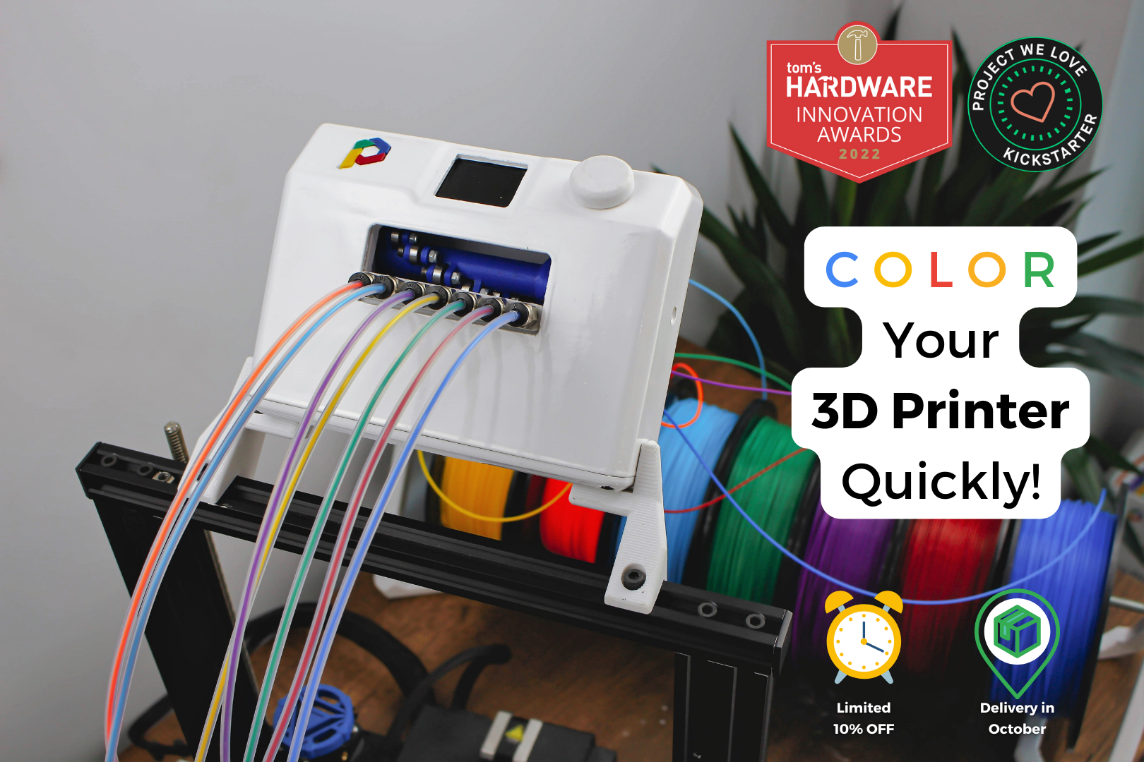 Co Print Multi-Filament Module for 3D Printer by Co Print - Indiegogo