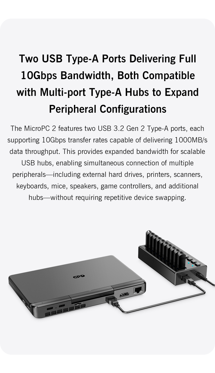 GPD MicroPC 2: Multi-Port Mobile Productivity Tool by GPD HK - Indiegogo