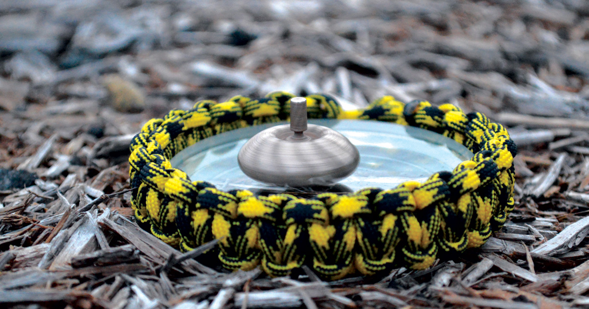 The Nimbus - an air assisted spinning top by Dalton Bissell - Indiegogo