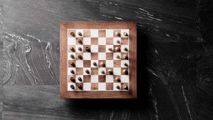 PHANTOM. The Robotic Chessboard Made of Real Wood by Wonder Substance ...