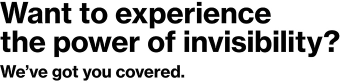 INVISIBILITY SHIELD 2.0 by Invisibility Shield - Indiegogo