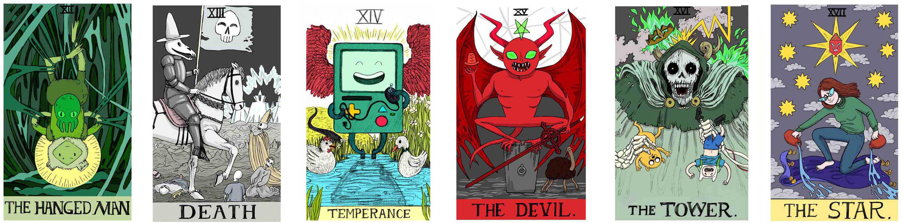 Adventure Time tarot deck by Katherine Hillier - Indiegogo