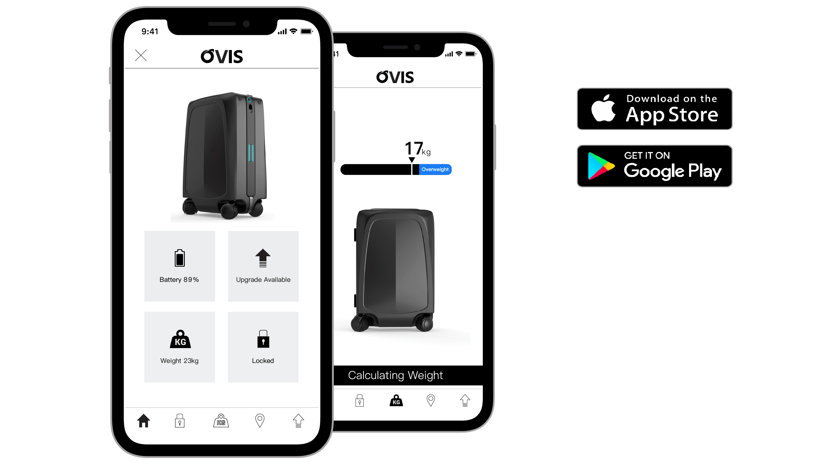Ovis: 1st AI-Powered Suitcase Following by Side by ForwardX Robotics ...