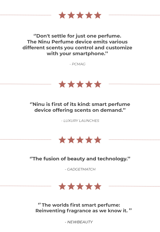 NINU SMART PERFUME. The 100-in-1 fragrance bottle by Marko Matijevic ...