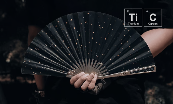 UltraFan: Titanium & Carbon Fiber EDC Fan by NexTi NexTi - Indiegogo