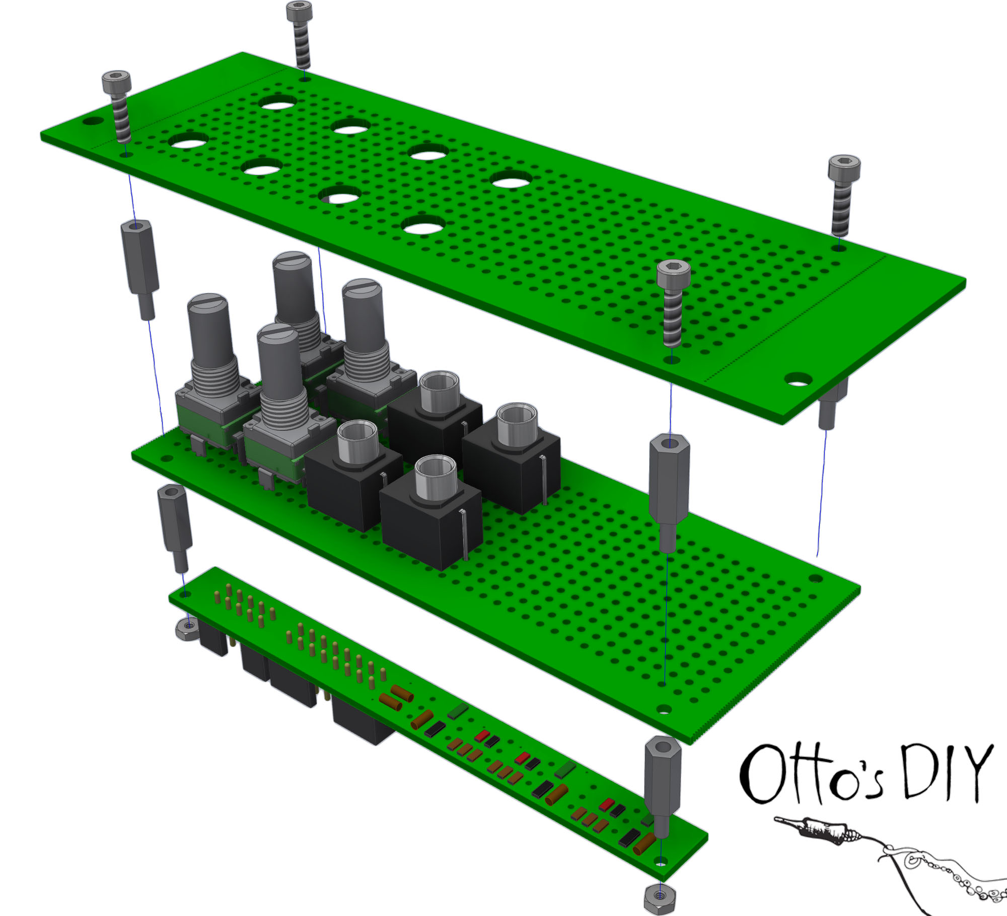 Otto's DIY Eurorack Modules by Kristof Kerti - Indiegogo
