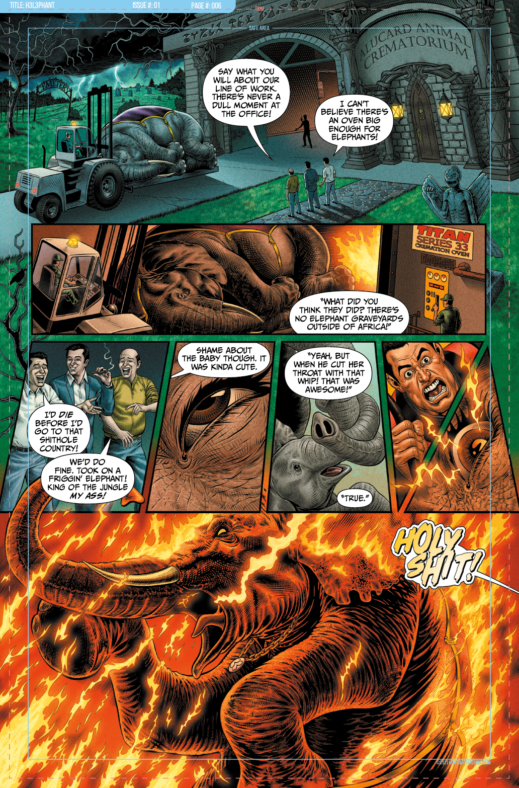 WRATH OF H3LL3PHANT Comic Book by Ethan Van Sciver - Indiegogo