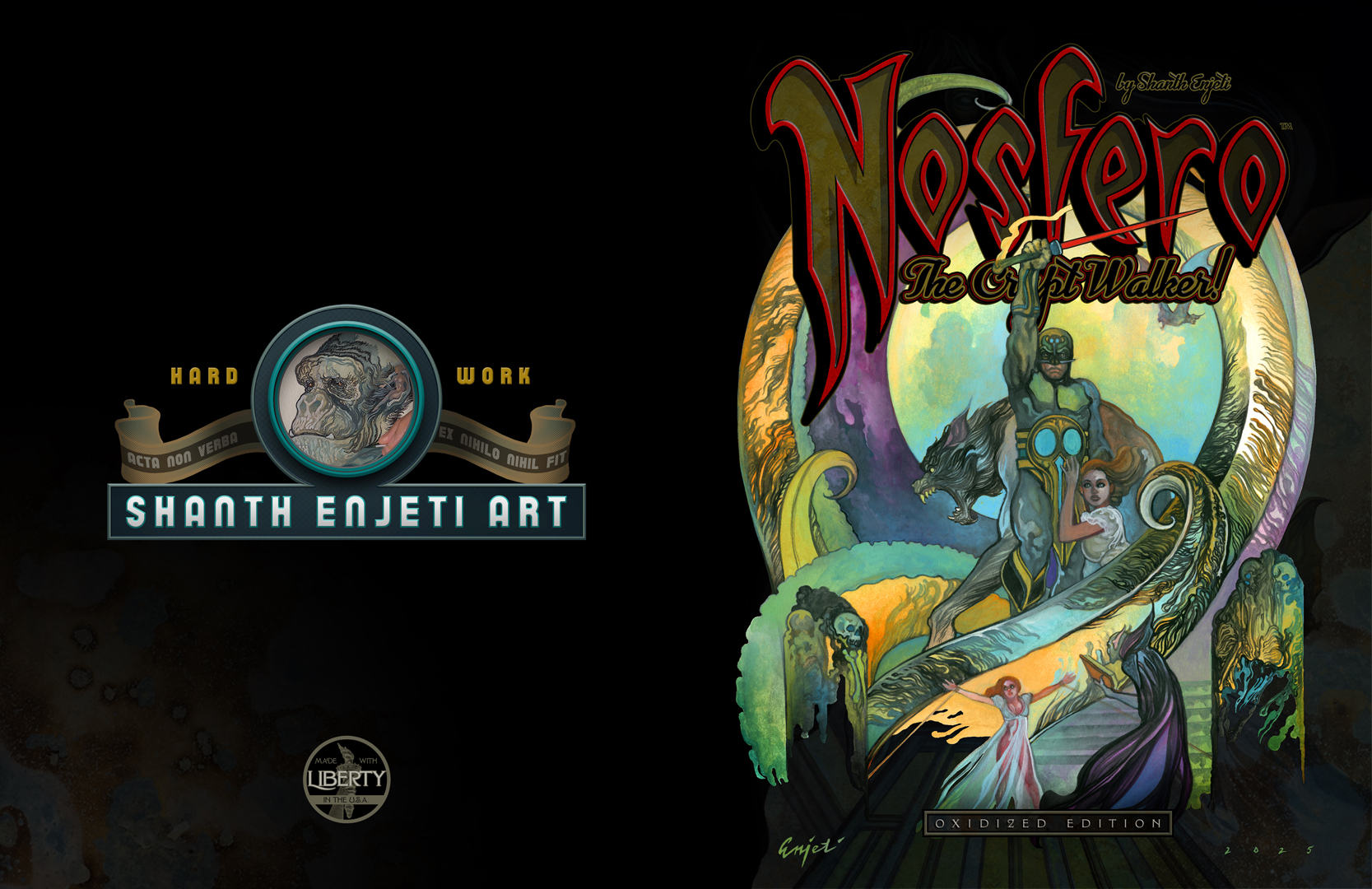NOSFERO: The Crypt Walker! The Art & 2nd Edition by Shanth Enjeti Art ...