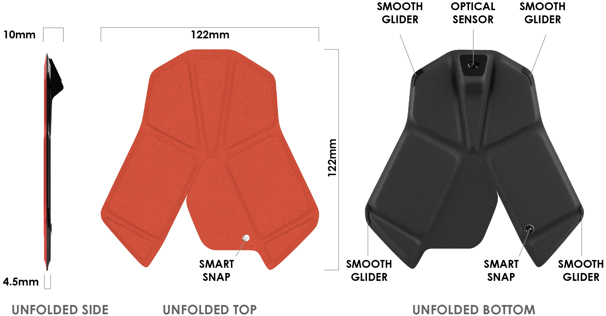 myAir.0 The Foldable Bluetooth Computer Mouse by Air.0 Mouse - Indiegogo