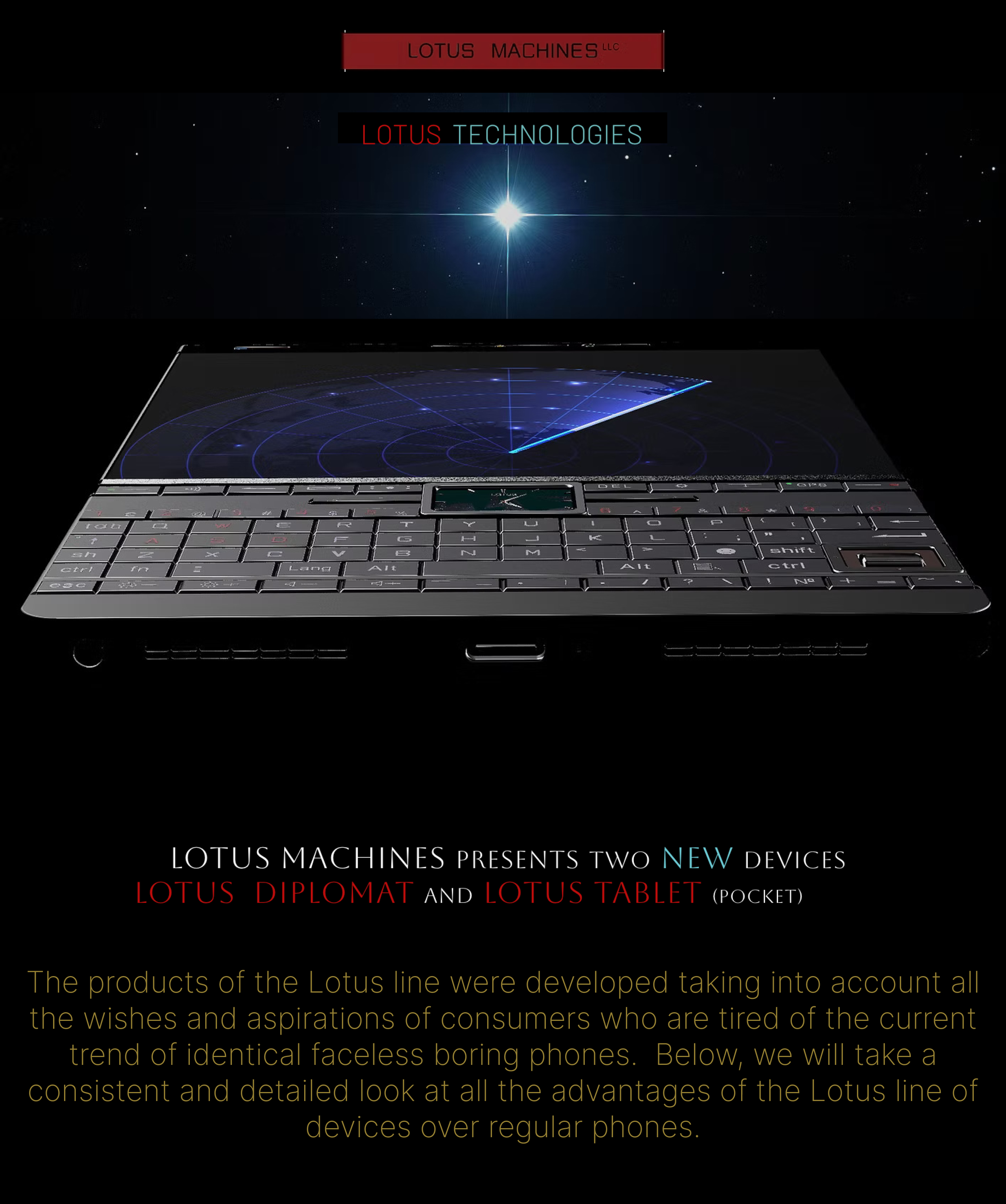 New Lotus Phones by Dzhabrail Sattarov - Indiegogo