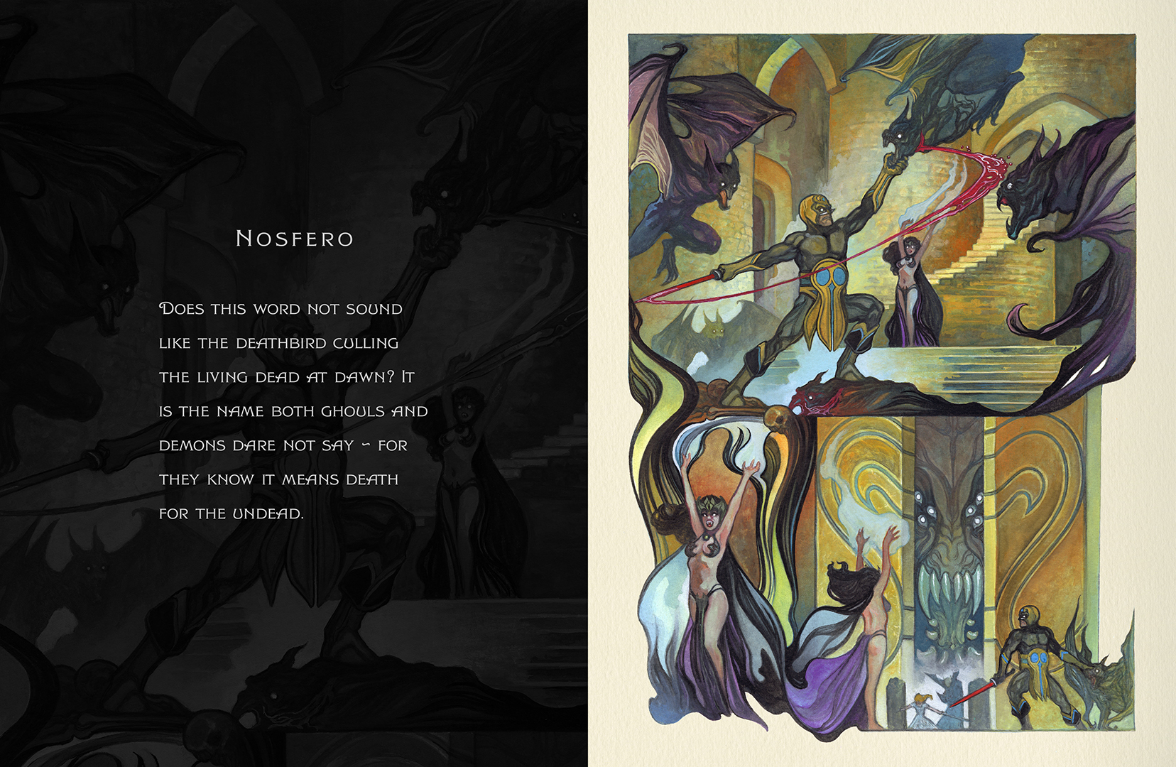 NOSFERO: The Crypt Walker! The Art & 2nd Edition by Shanth Enjeti Art ...