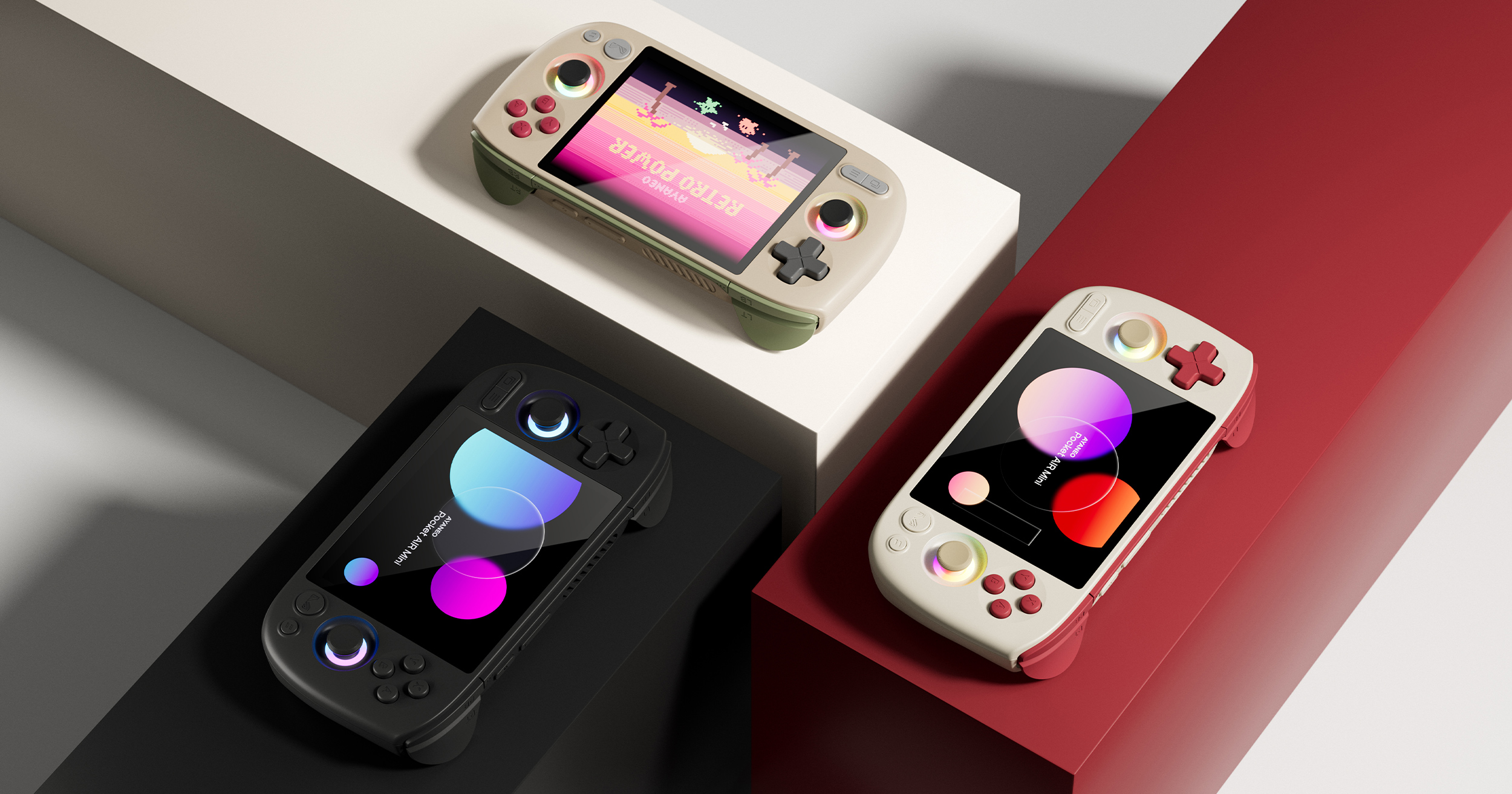 Pocket AIR Mini: High Value 4:3 Retro Screen Gaming Handheld by AYANEO ...
