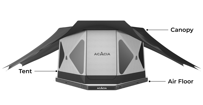 Space Acacia -World's First 3-In-1 Camping System by Acacia Inc - Indiegogo