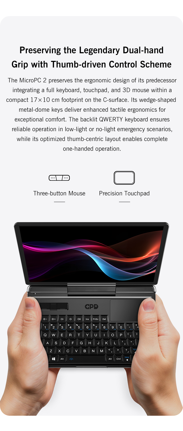 GPD MicroPC 2: Multi-Port Mobile Productivity Tool by GPD HK - Indiegogo