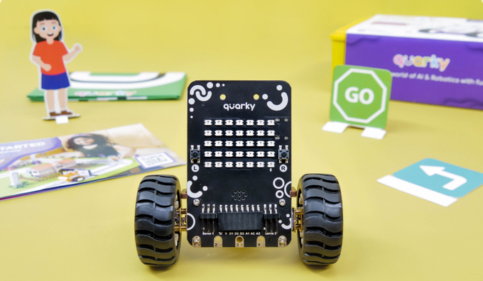 Quarky: Learn AI. Make Bots. Have Fun! by STEMpedia Inc. - Indiegogo