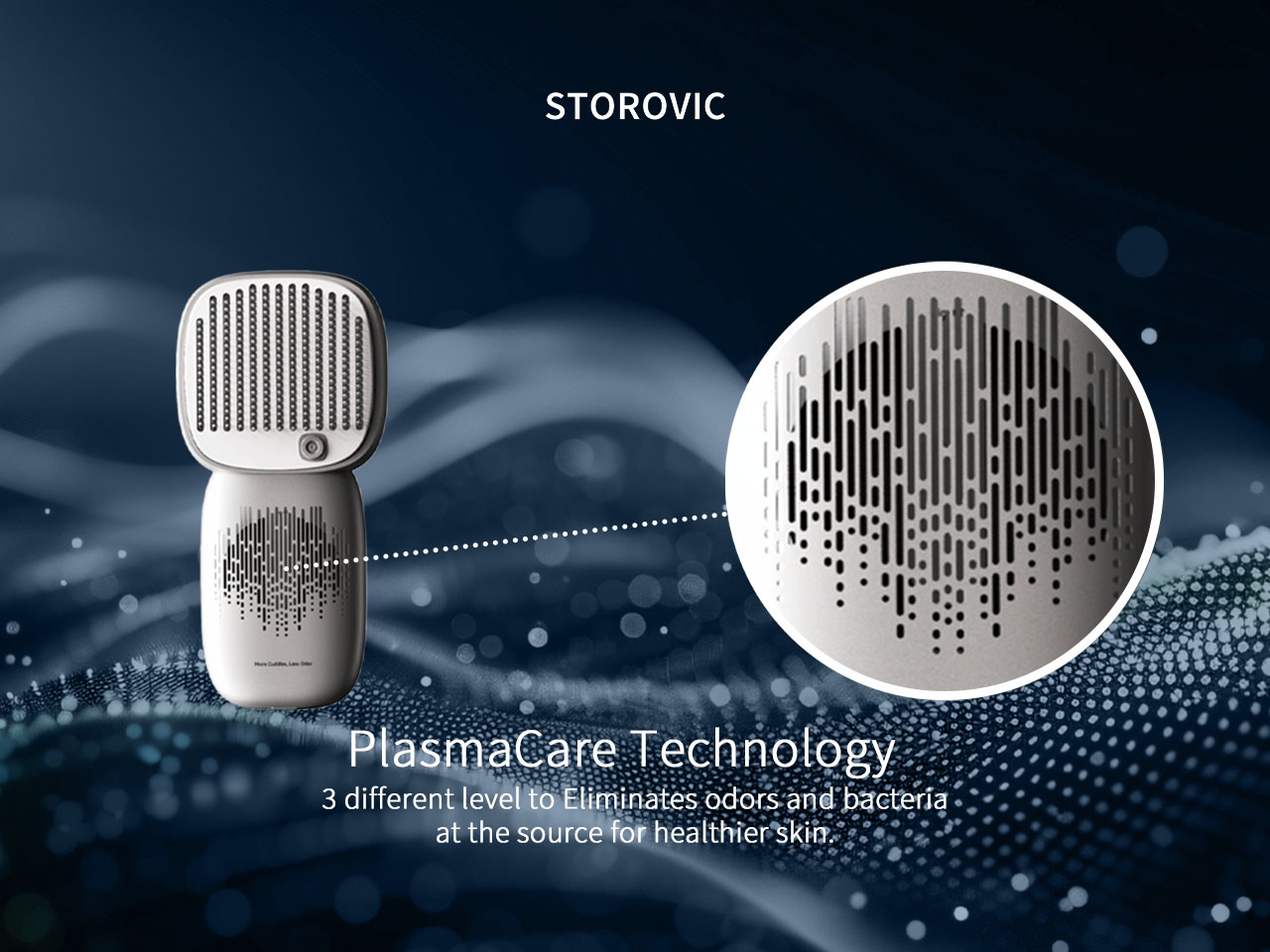 Storovic Cold Plasma Brush：Next-Gen Tech Pet Care by STOROVIC - Indiegogo