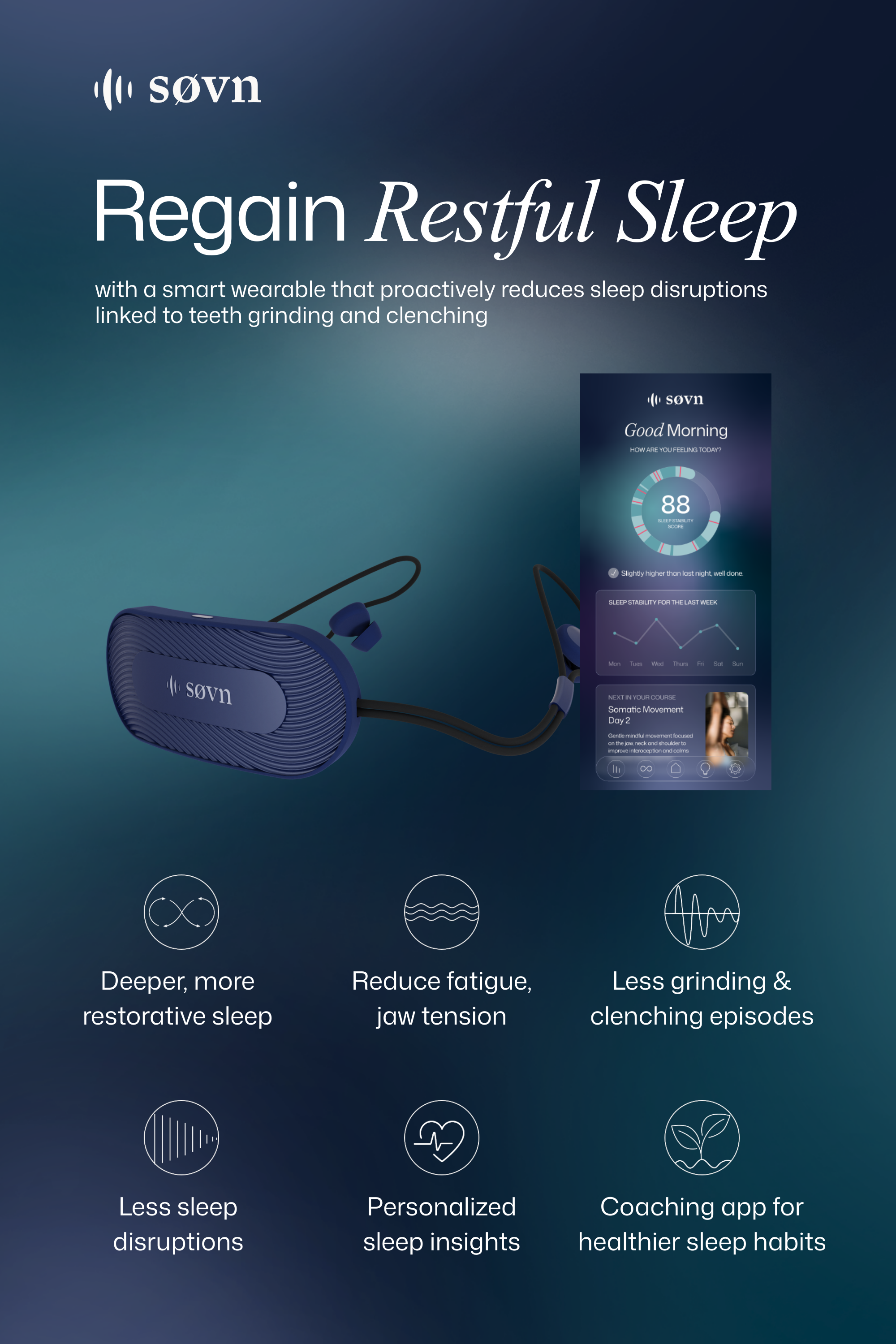 Smart Wearable for Restorative Sleep by SØVN - Indiegogo