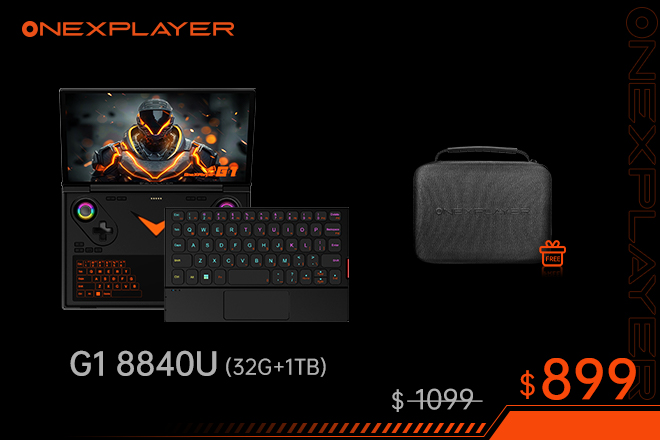 ONEXPLAYER G1: Compact Powerhouse for Game & Work by OneXPlayer - Indiegogo