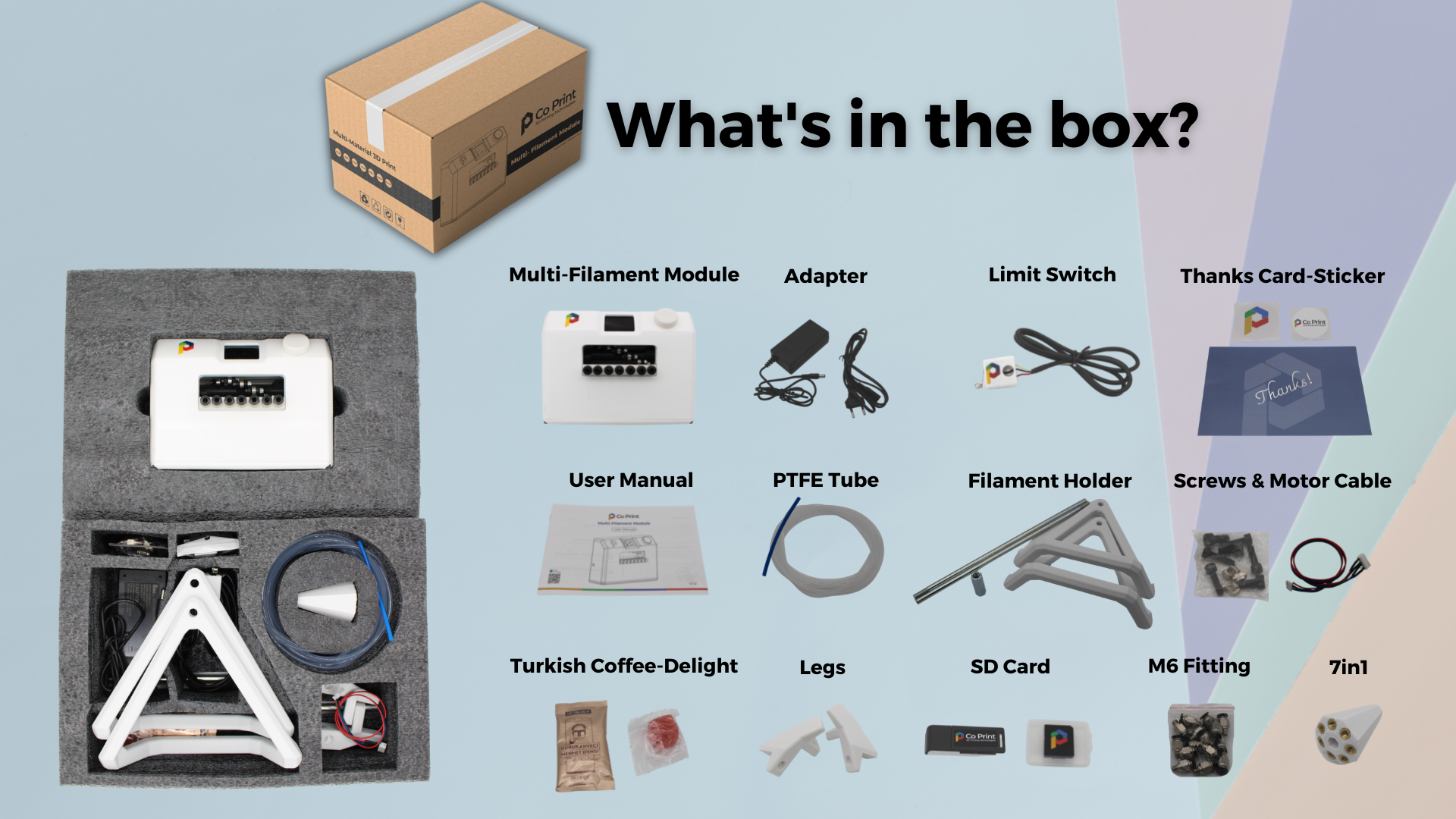 Co Print Multi-Filament Module for 3D Printer by Co Print - Indiegogo
