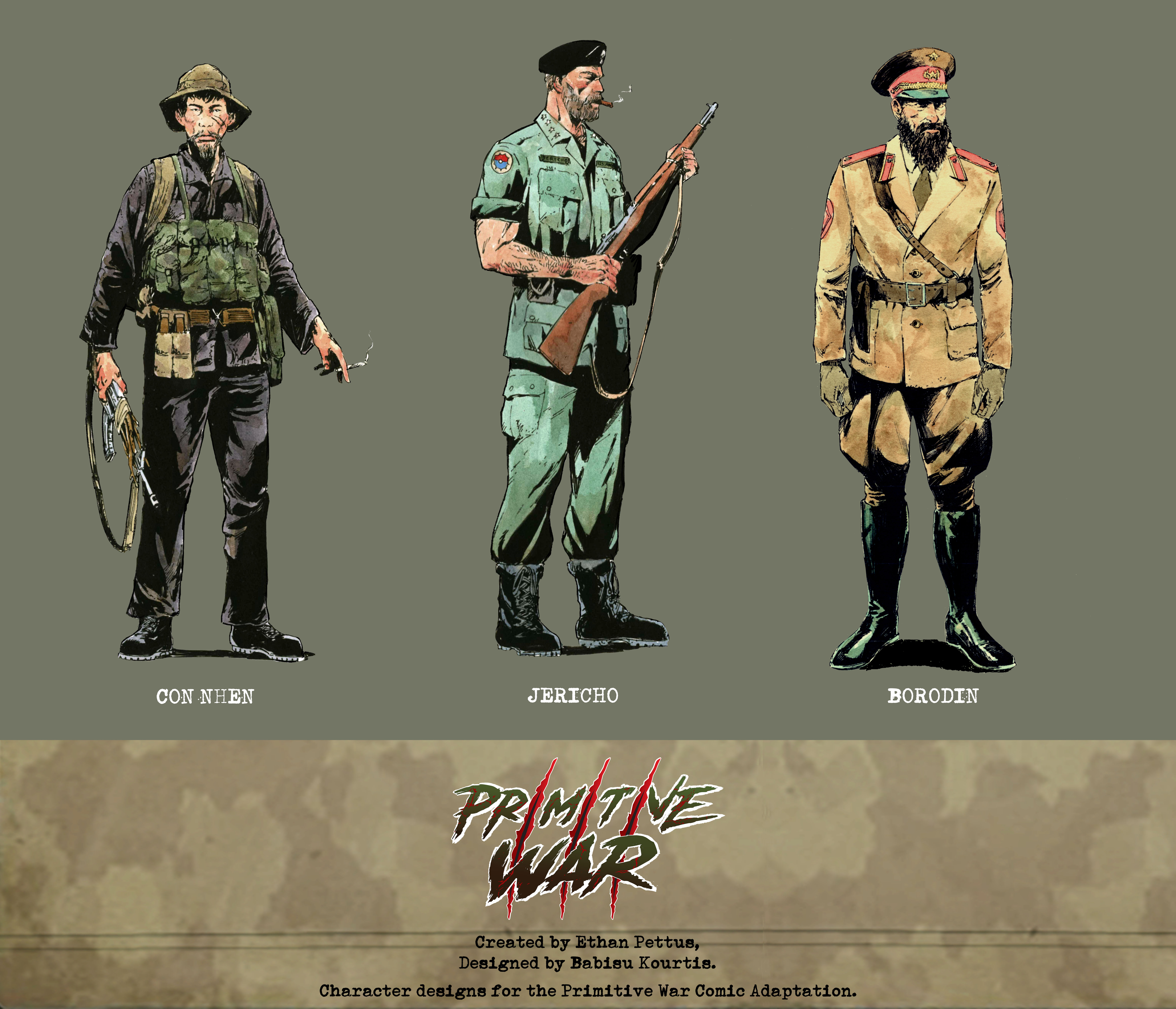 Primitive War - Issue #1 by Ethan Pettus - Indiegogo