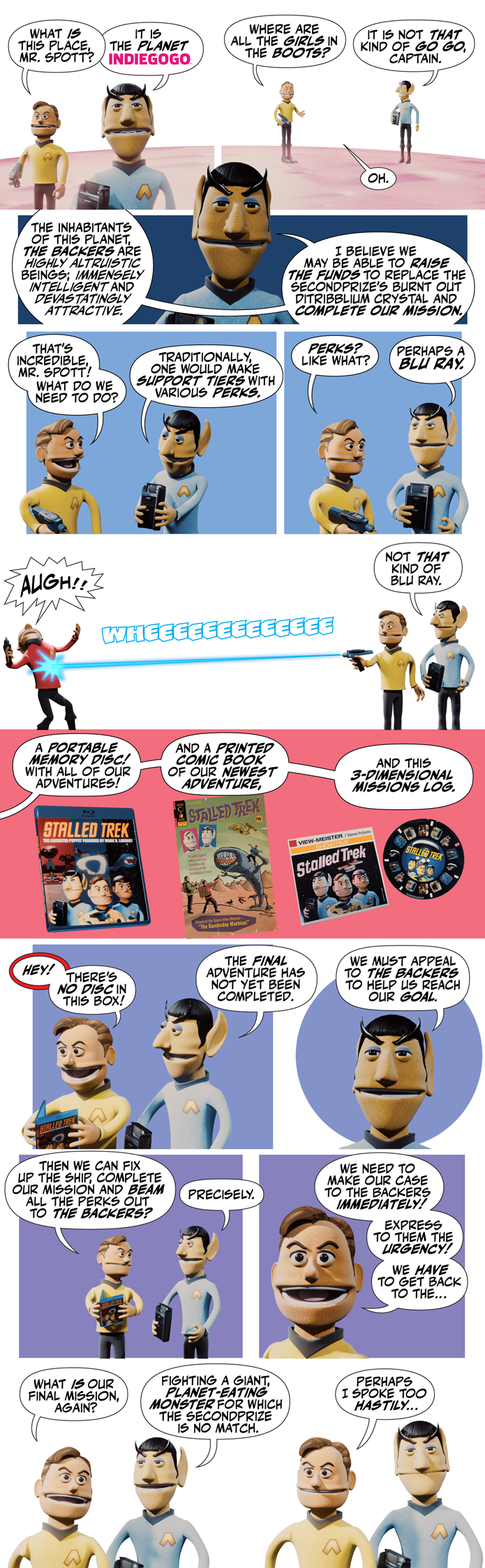 Stalled Trek - The Complete Collection by Mark Largent - Indiegogo