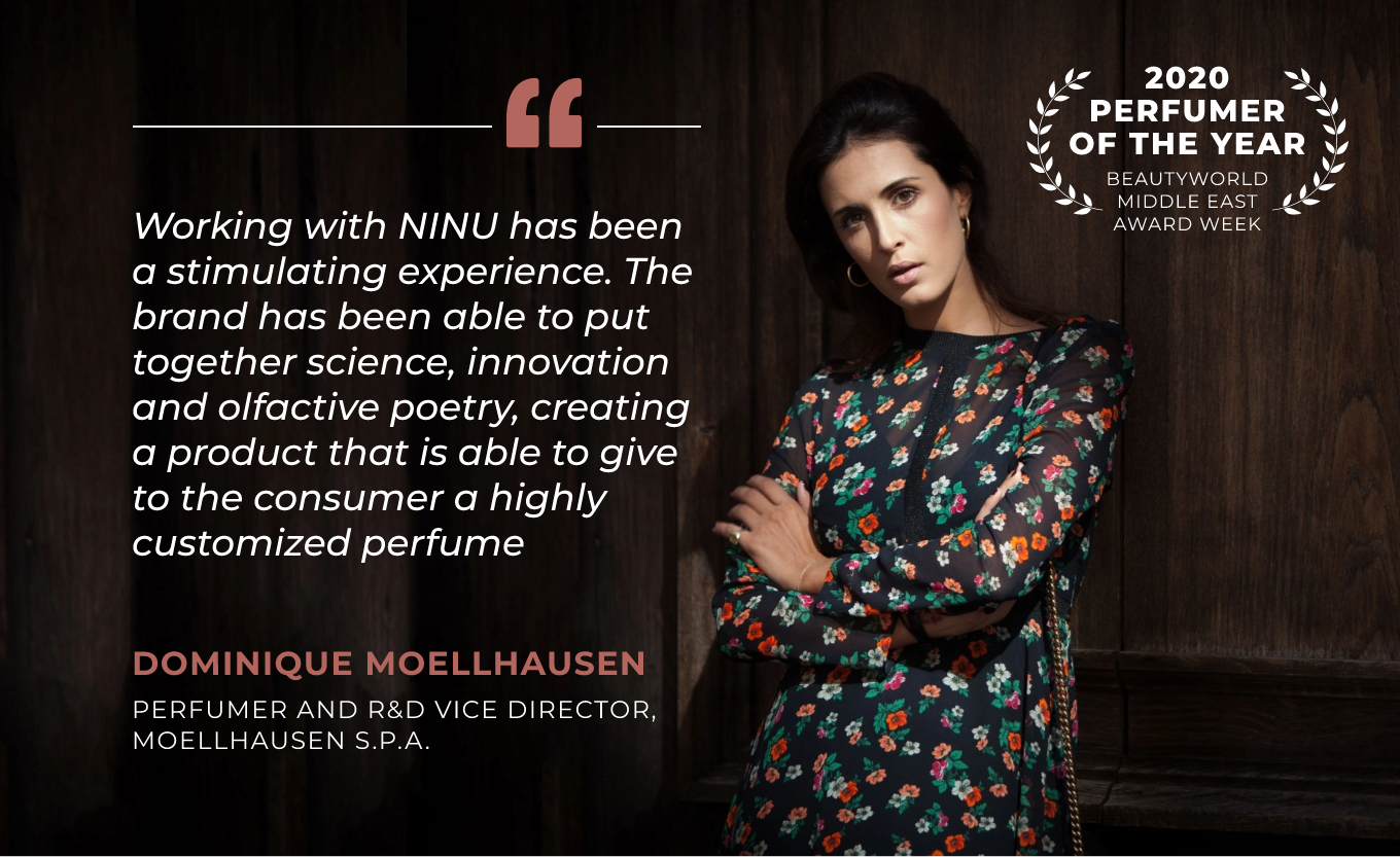 NINU SMART PERFUME. The 100-in-1 fragrance bottle by Marko Matijevic ...